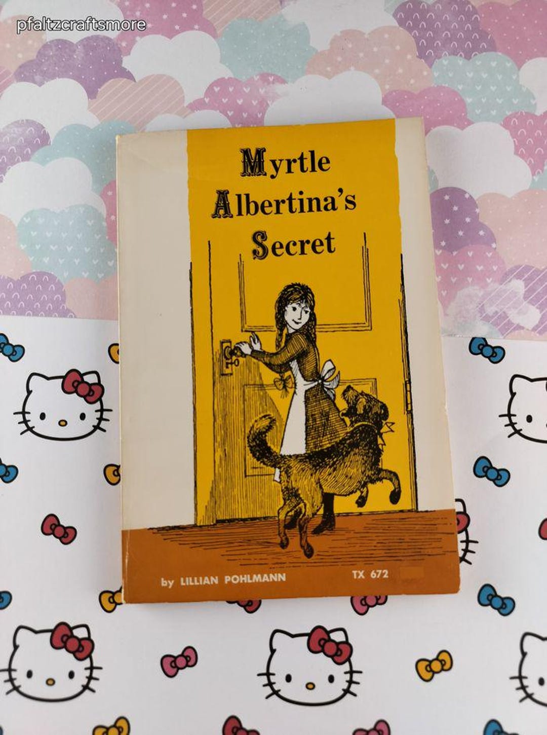 Vintage 1956 Myrtle Albertina's Secret by Lillian Pohlmann Scholastic ...