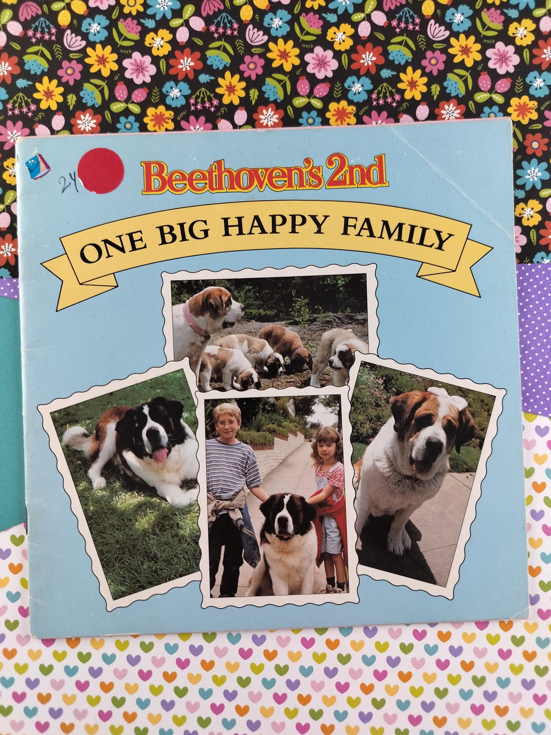 Vintage 1993 Beethoven's 2nd: One Big Happy Family Paperback, Nice ...
