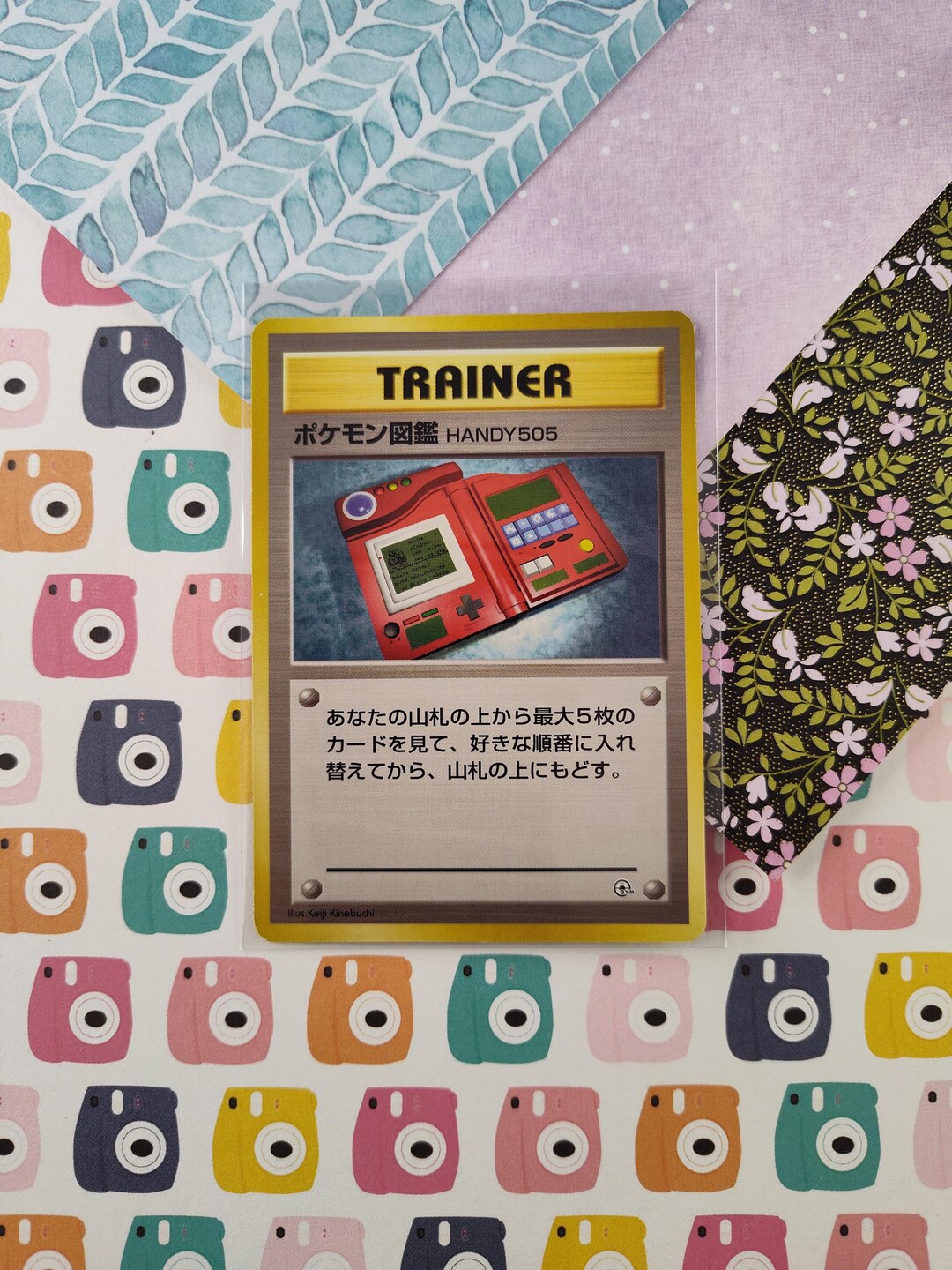 Vintage No Rarity (japanese) - Pokedex Gym Series Non-holo Pokemon Card ...