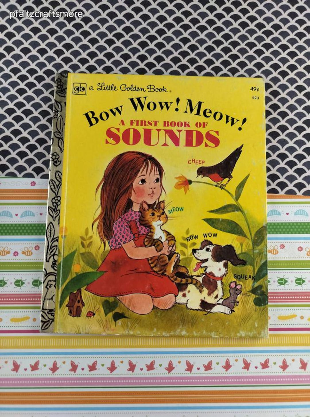 Vintage 1977 Little Golden Book: Bow Wow! Meow! A First Book of Sounds ...