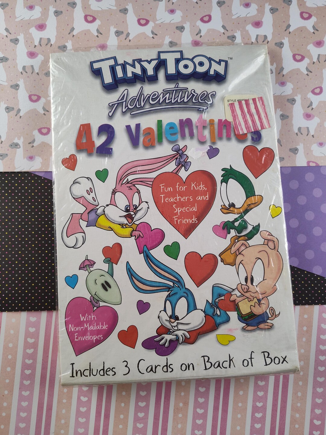 Vintage 1995 Warner Bros Tiny Toon Adventures Valentines Cards NIB - Etsy