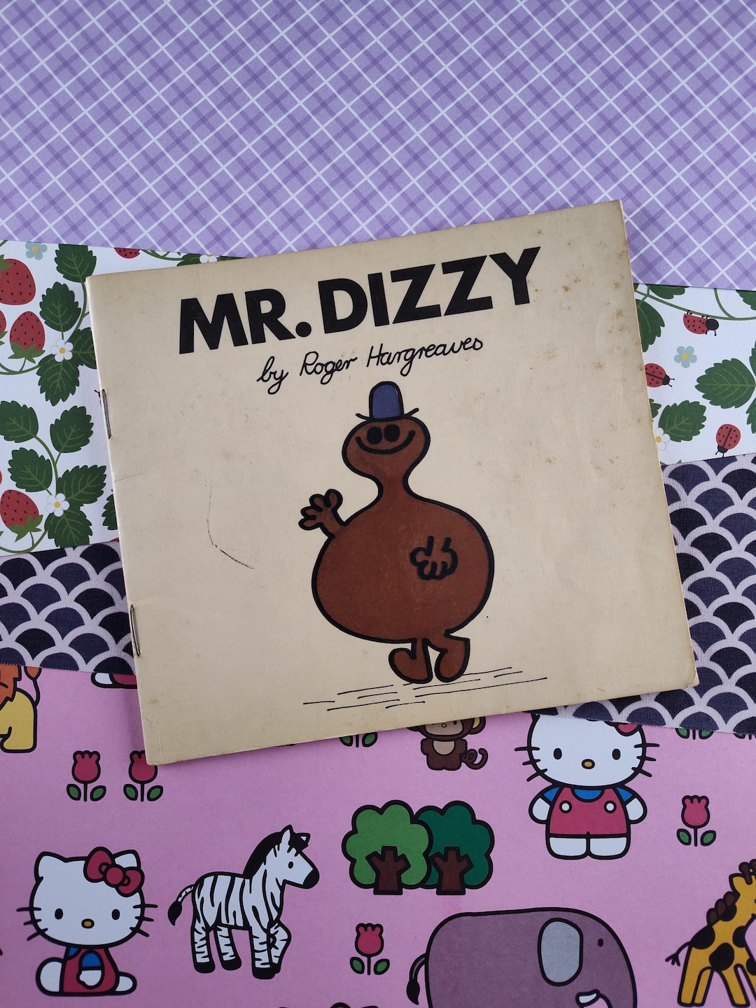 Vintage 1976 Original Mr. Men Books "mr. Dizzy" by Roger Hargreaves ...