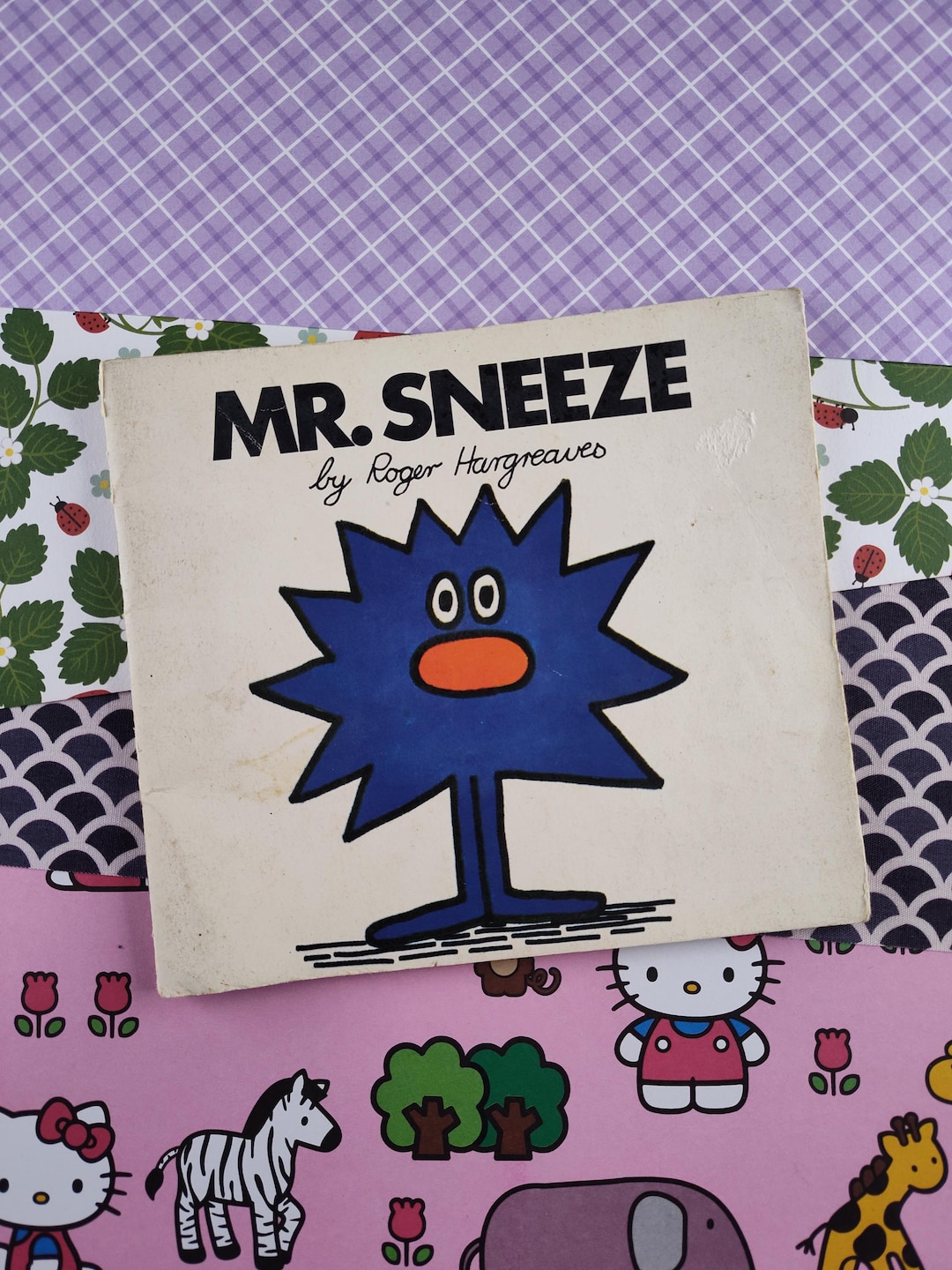Vintage 1971 Original Mr. Men Books "mr. Sneeze" by Roger Hargreaves ...