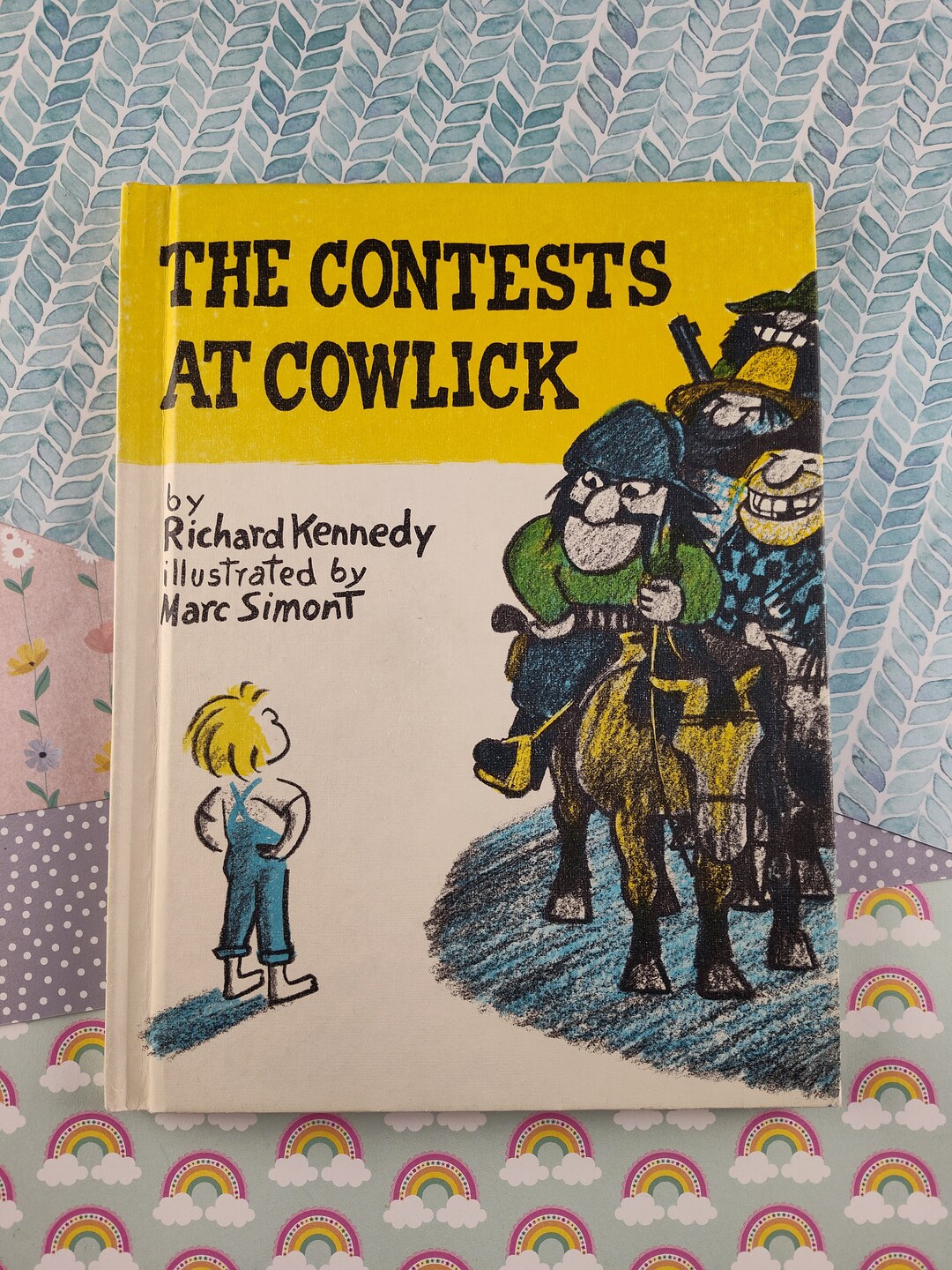 Vintage 1975 Weekly Reader Series the Contests at Cowlick, Hardcover - Etsy