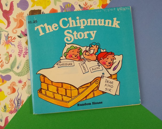Vintage 1983 Chipmunks: the Chipmunk Story Small Paperback Book, Nice ...