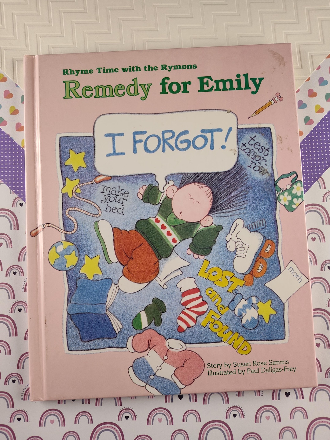 Vintage 1991 Rhyme Time With the Rymons: Remedy for Emily, Hardcover - Etsy