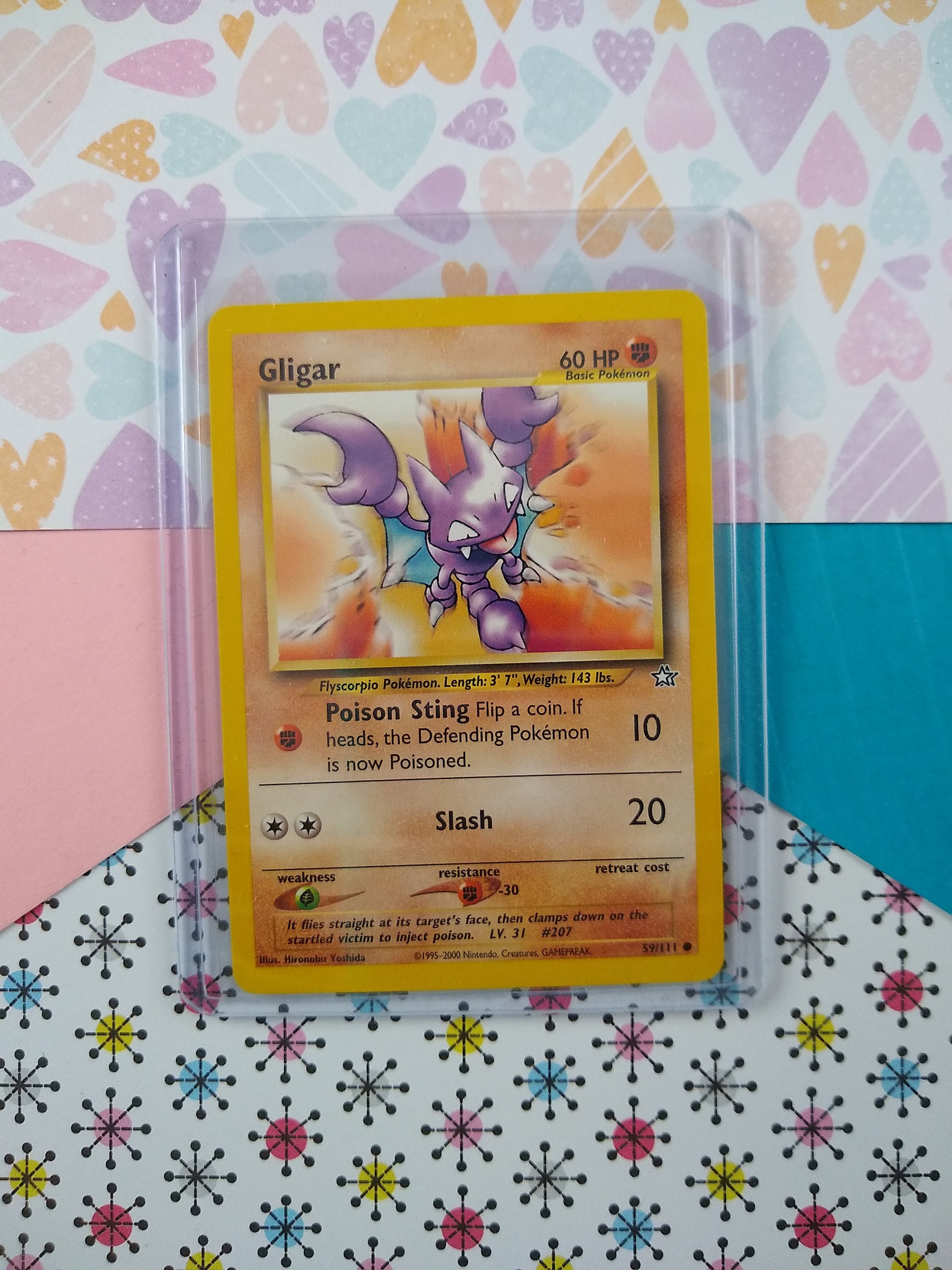 Pokemon Gligar Card