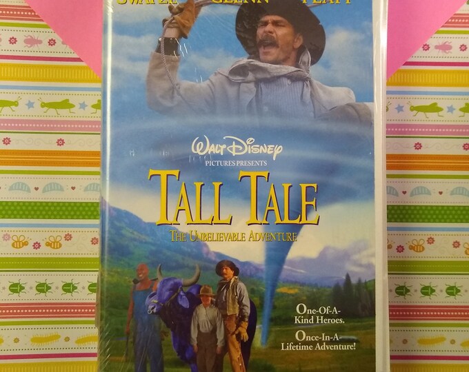 Vintage 1995 Walt Disney's Tall Tale: the Unbelievable Adventure VHS ...