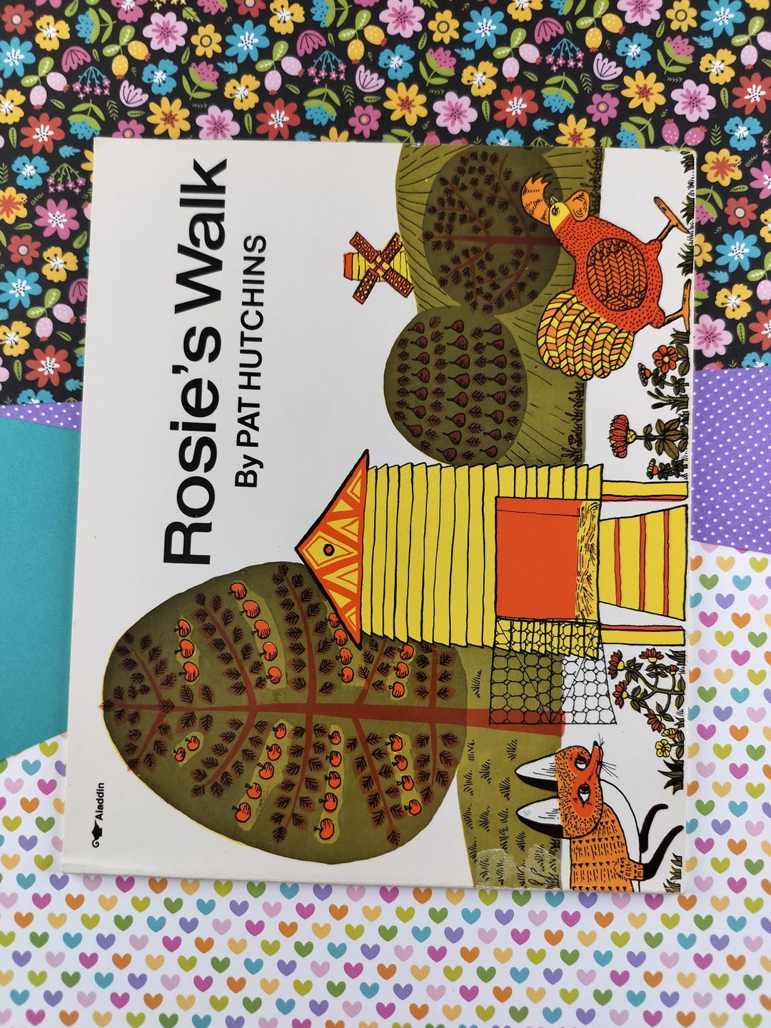 CLEARANCE Vintage 1986 Rosie's Walk by Pat Hutchins, Paperback - Etsy
