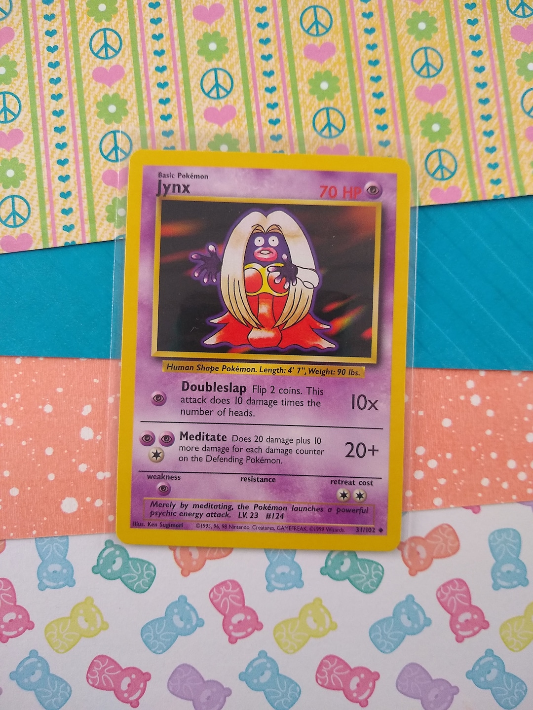 Vintage Uncommon Jynx Base Set Non-holo Pokemon Card 31/102 VG - Etsy