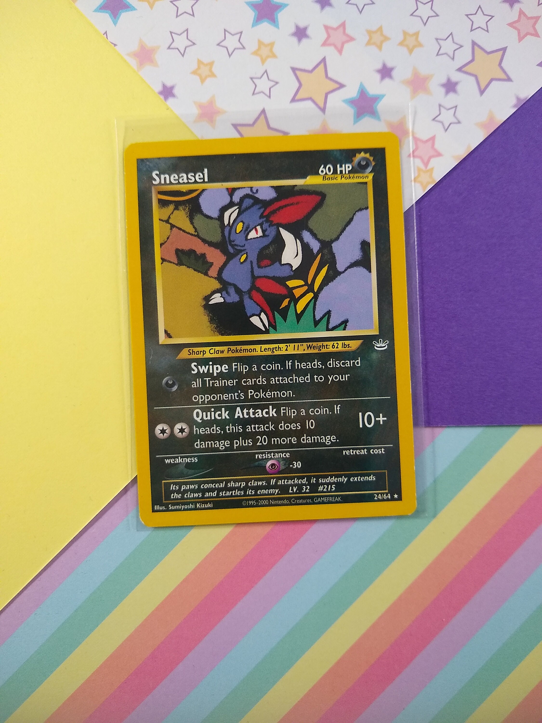 Sneasel Evolution Card