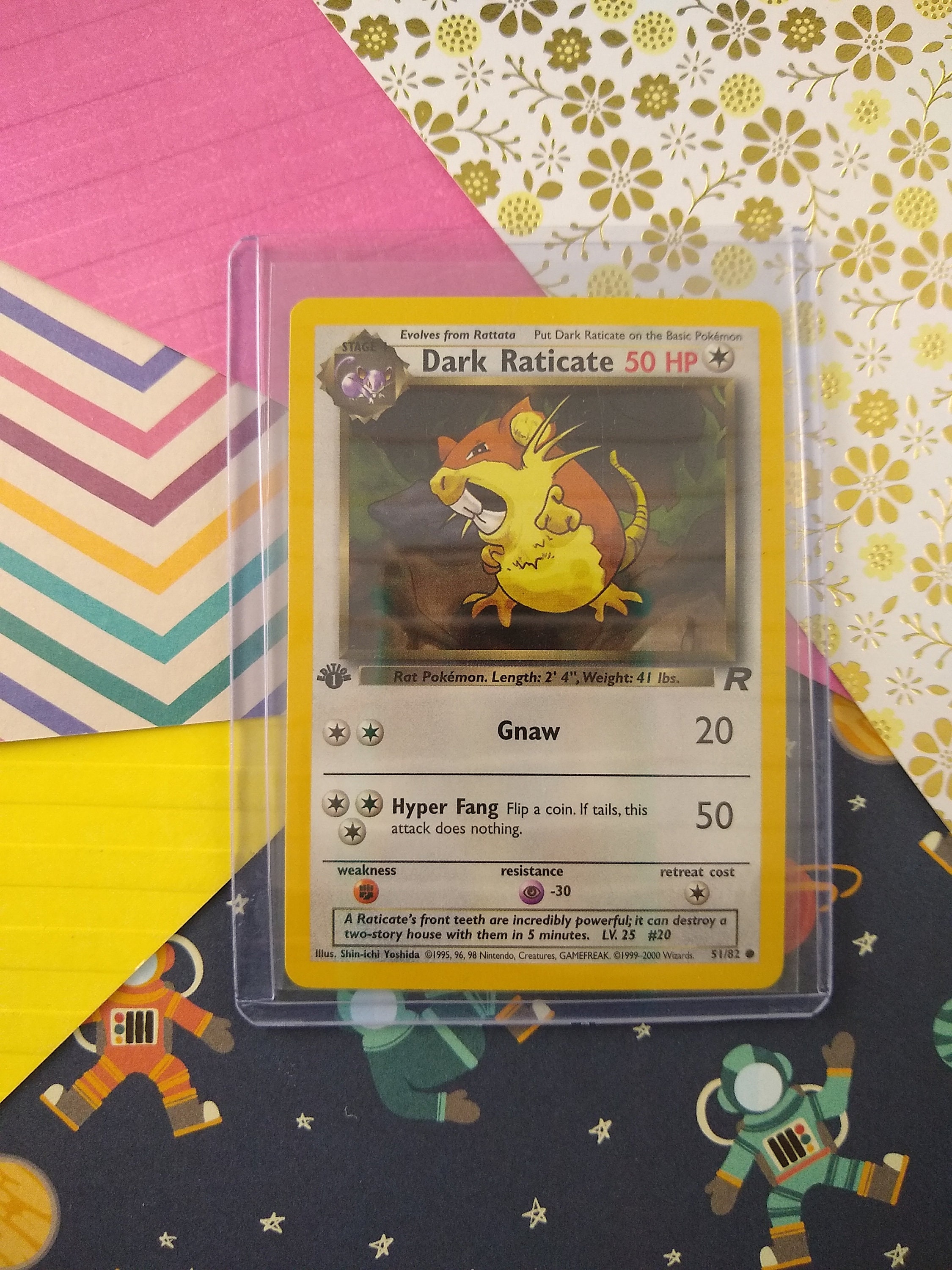 Vintage Common 1st Edition Dark Raticate Team Rocket - Etsy UK