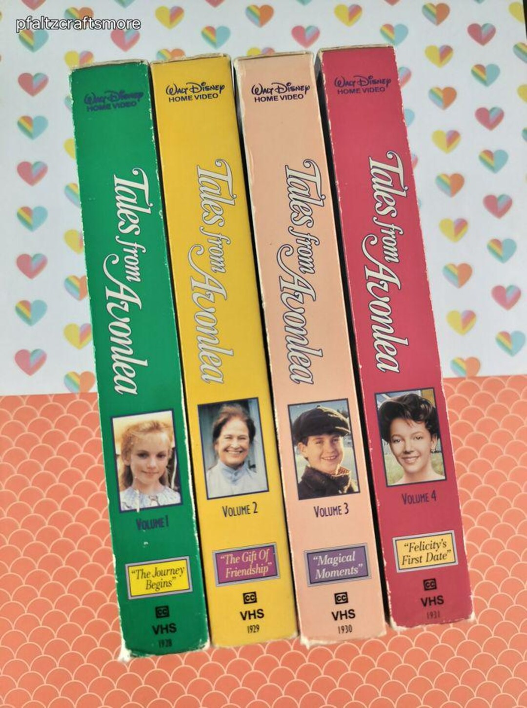 Vintage 1992 Tales From Avonlea Walt Disney Home Video VHS Tapes Set/4 ...