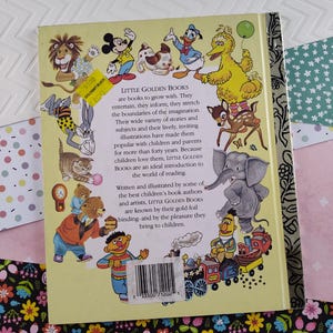 Vintage 1991 Little Golden Book "the Day Snuffy Had the Sniffles ...