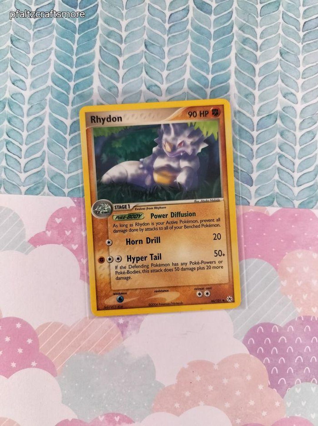 Vintage Uncommon - Rhydon Ex Hidden Legends Non-holo Pokemon Card 46/ ...