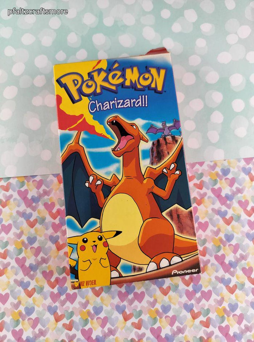 Vintage 1998 Viz Video Pokemon "charizard!!" VHS Tape - Etsy