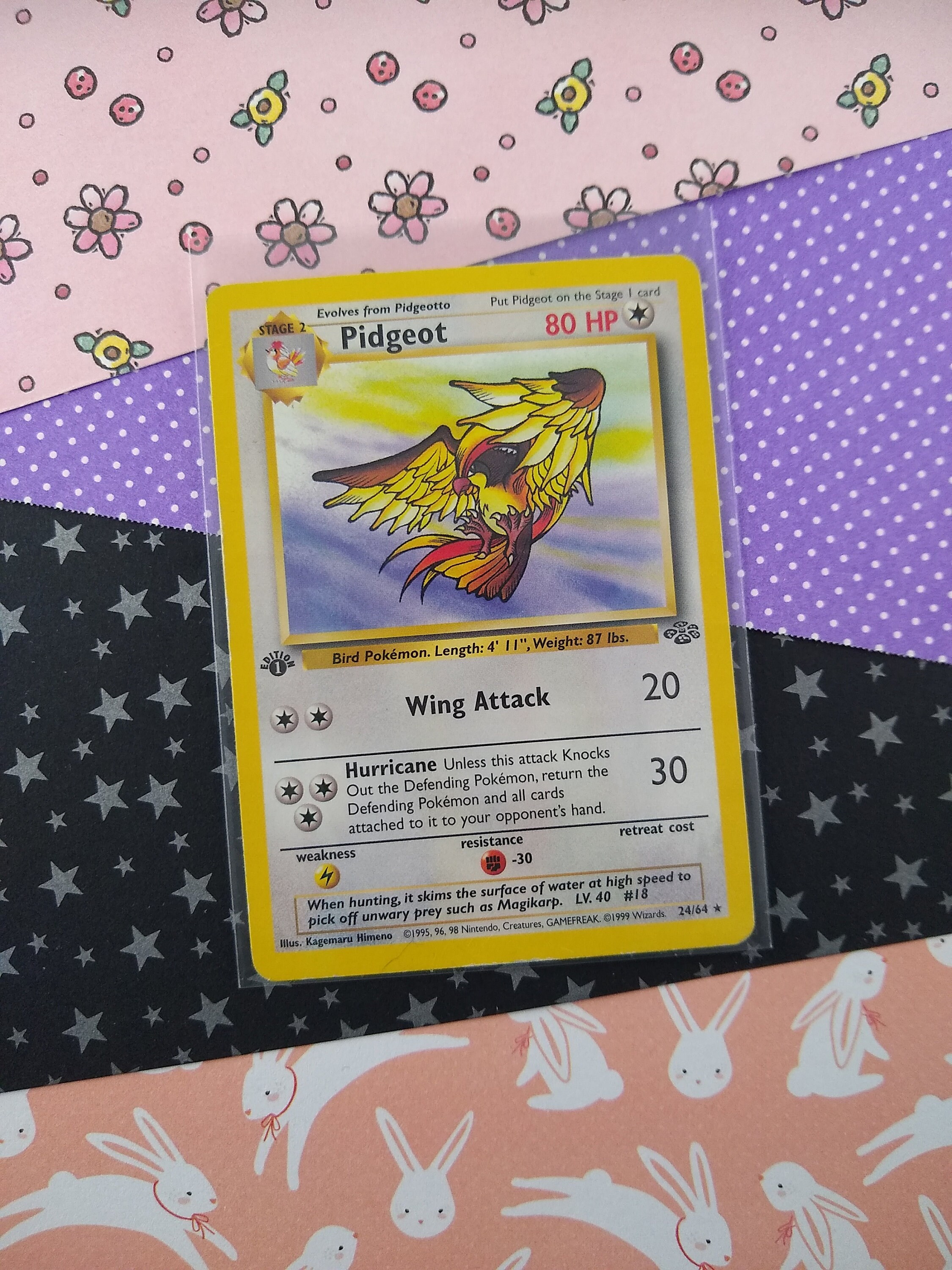 Pidgeot Card Holo