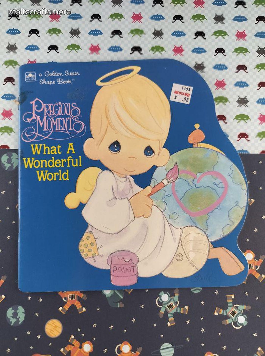 Vintage 1992 Golden Super Shape Book Precious Moments What a Wonderful ...