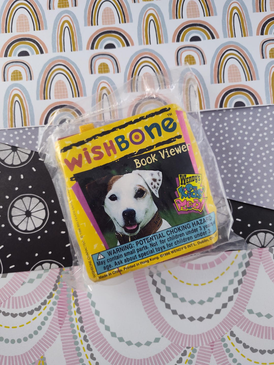 RARE Vintage 1996 Wishbone Book Viewer Wendy's Kids Meal Toy SEALED - Etsy