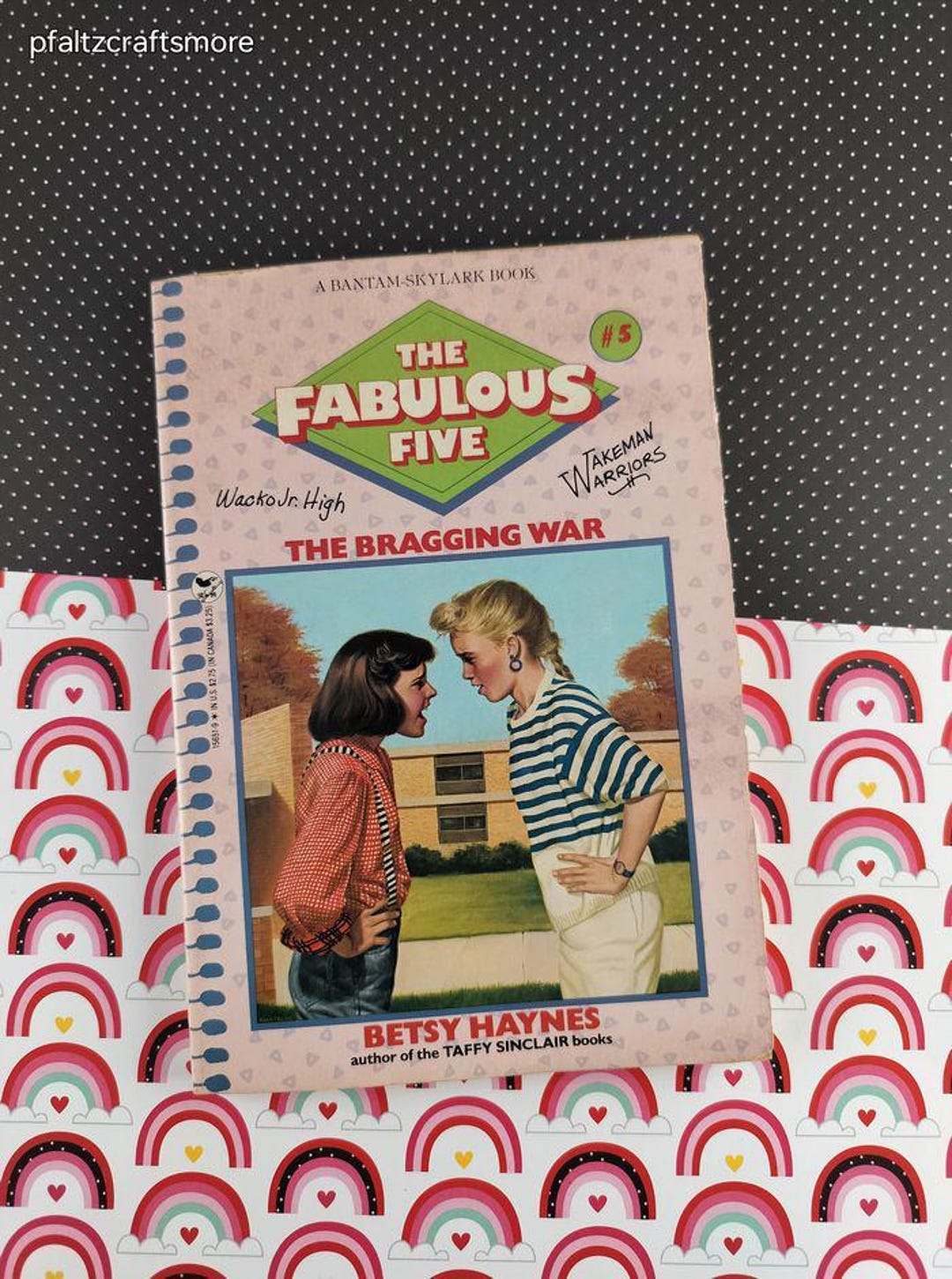 Vintage 1989 1st Printing the Fabulous Five #5: the Bragging War ...