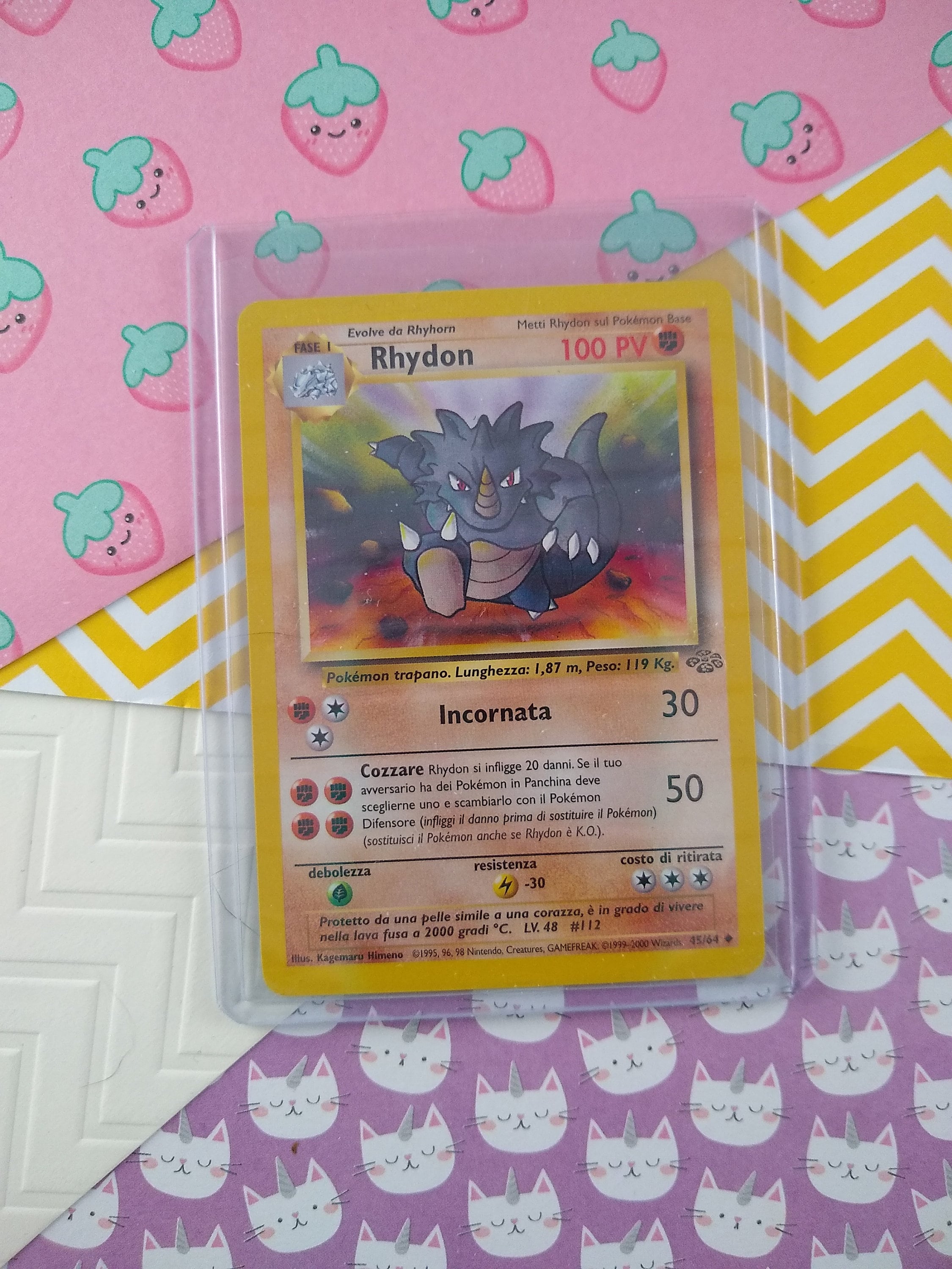 Rhydon Pokemon Card