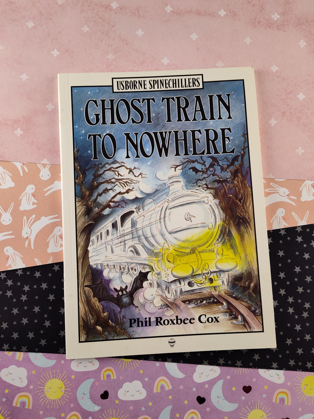 Vintage 1994 Usborne Spinechillers, Ghost Train to Nowhere by Phil ...