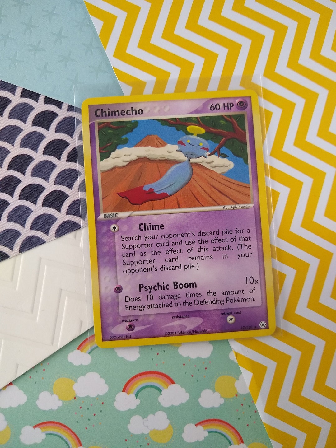 Vintage Rare - Chimecho EX Hidden Legends Non-holo Pokemon Card 17/101 ...