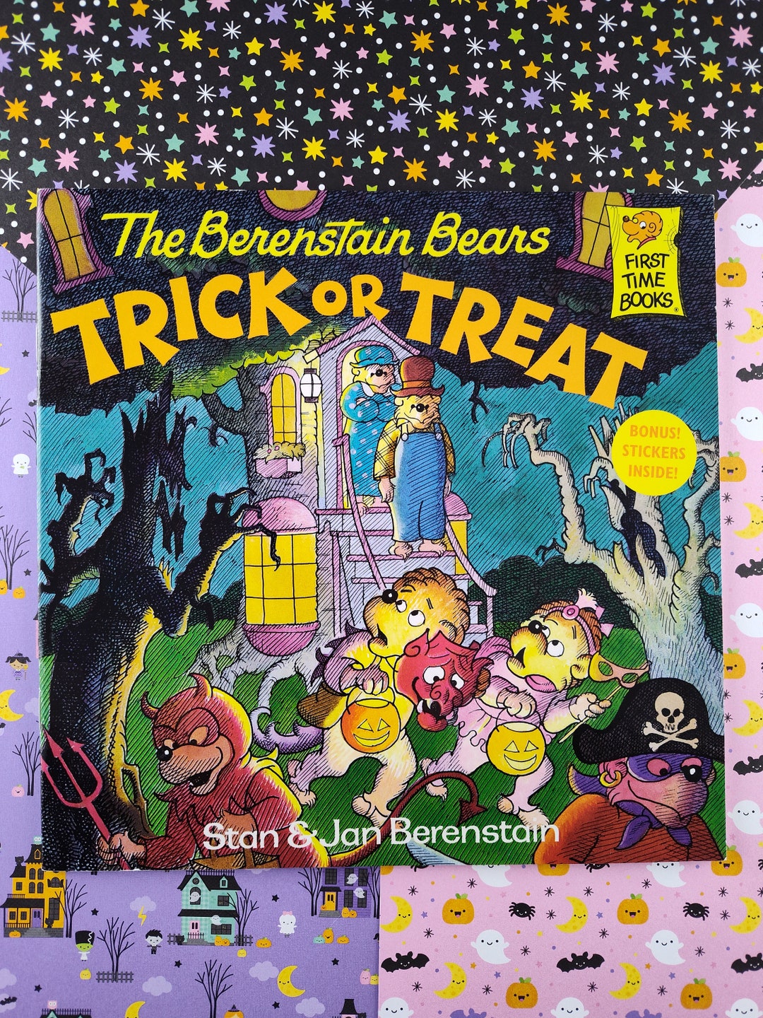 Vintage 1989 the Berenstain Bears: Trick or Treat, First Time Books W ...