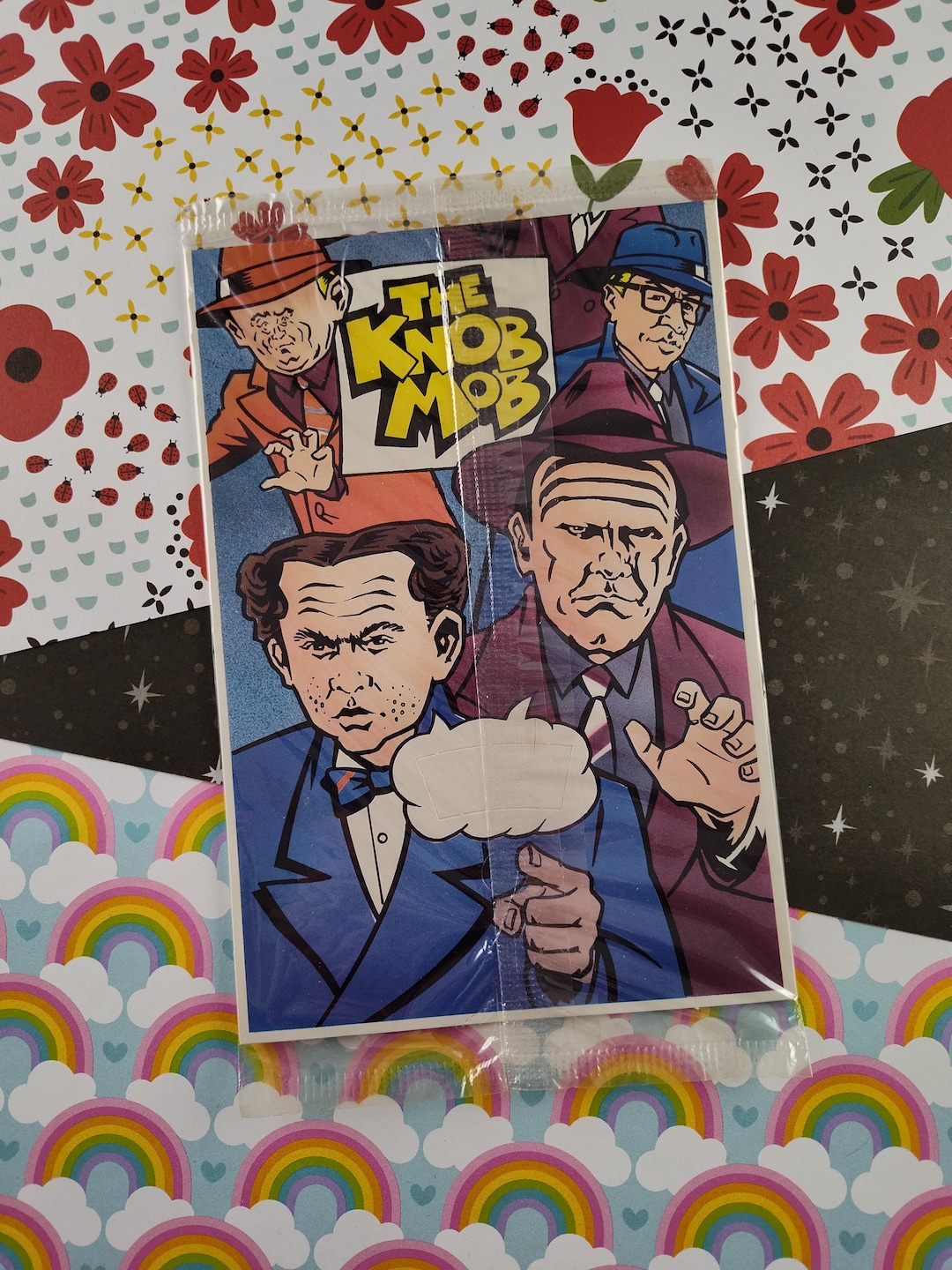 Vintage 1990 Quaker Oats Dick Tracy "the Knob Mob" Door Hanger SEALED ...