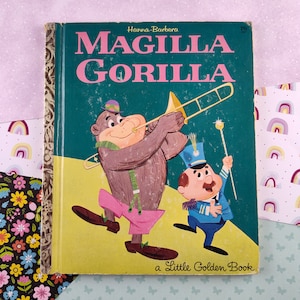 CLEARANCE Rare HTF Vintage 1964 Little Golden Book: Magilla Gorilla ...