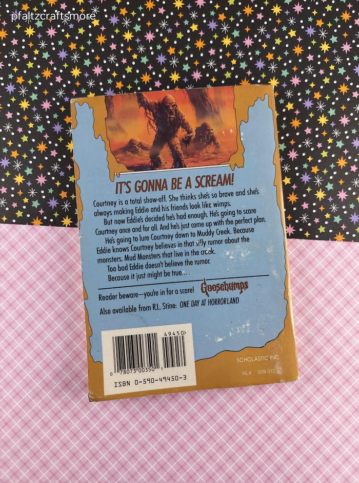 Vintage 1990's R.L. Stine Goosebumps #15, You Can't Scare Me! Softcover ...