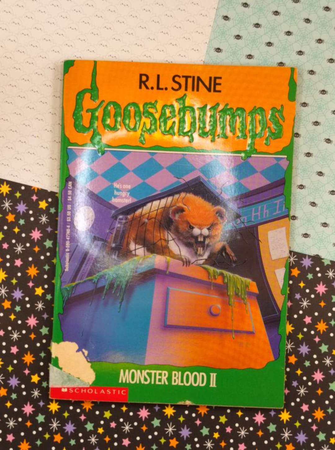 Vintage 1990's R.L. Stine Goosebumps #18, Monster Blood II Softcover - Etsy