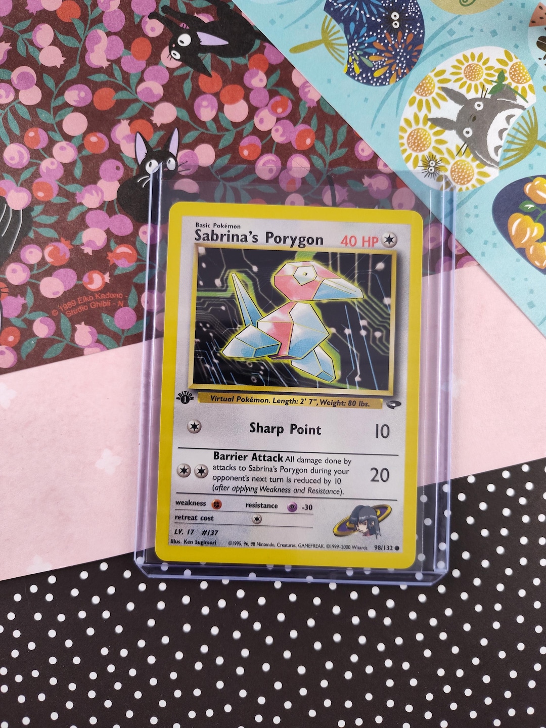 Vintage Common 1st Edition Sabrina's Porygon Gym Challenge Non-holo ...