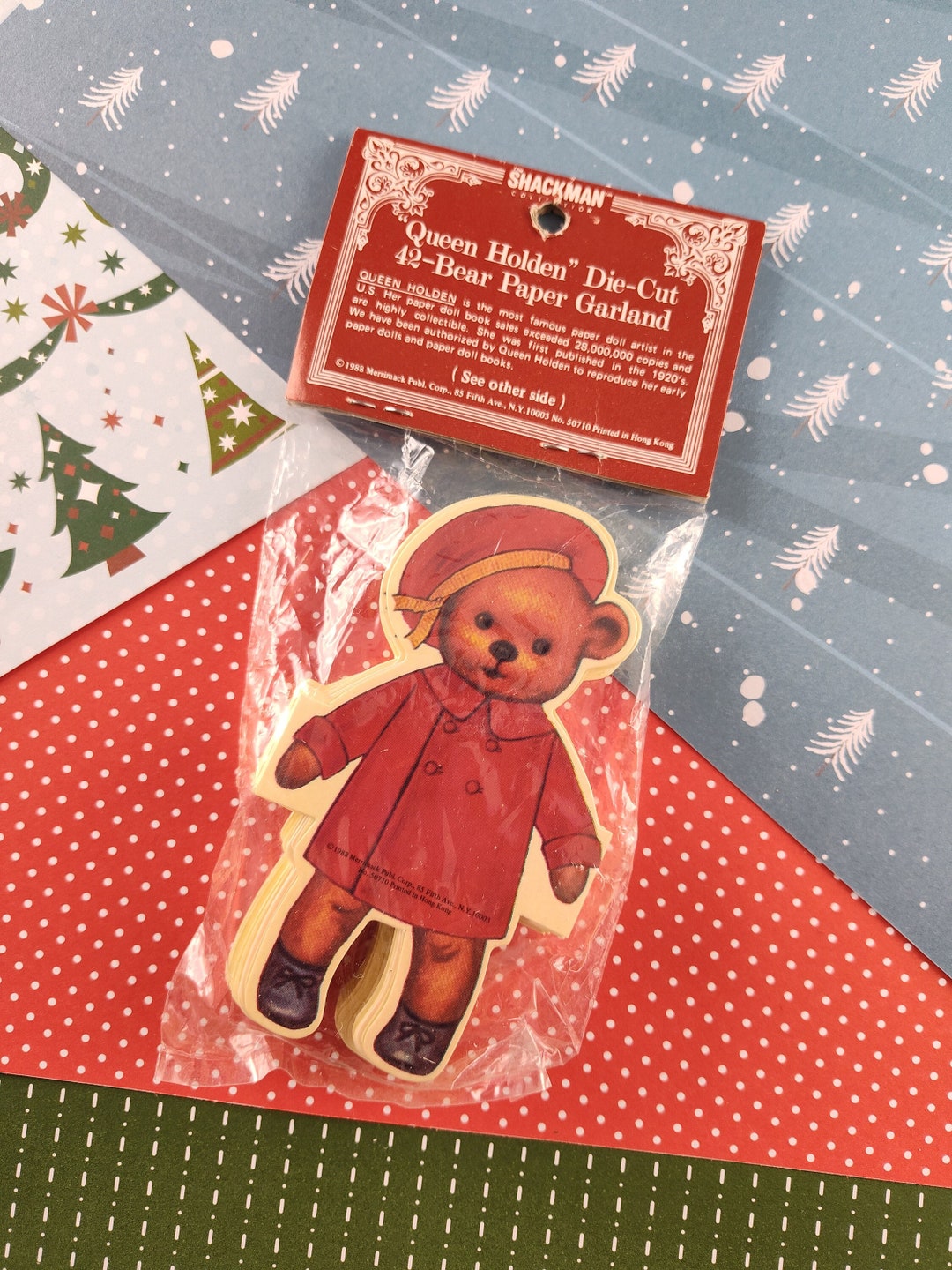 CLEARANCE Vintage 1988 Shackman Collection "queen Holden" Die-cut 42 ...