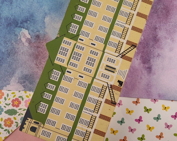 Vintage 1993 the Cat's Meow Wooden Village Block "conewago Hotel" - Etsy