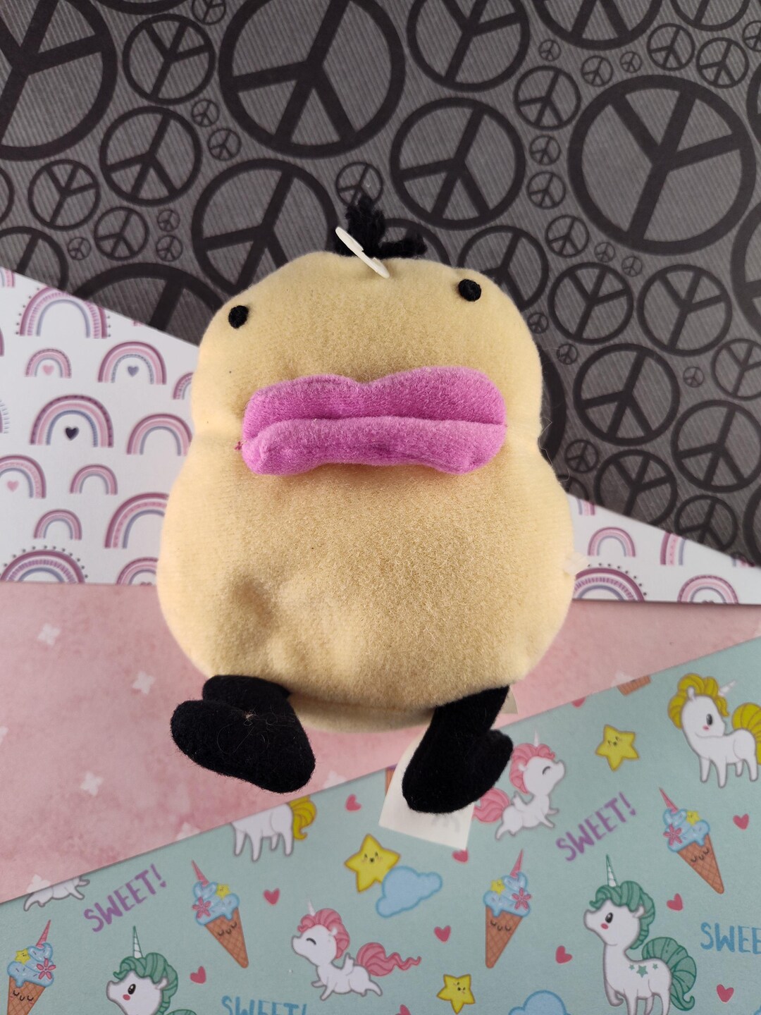 Vintage 1997 Bandai Tamagotchi Bean Pets Beanbag Plush Toy Like New - Etsy