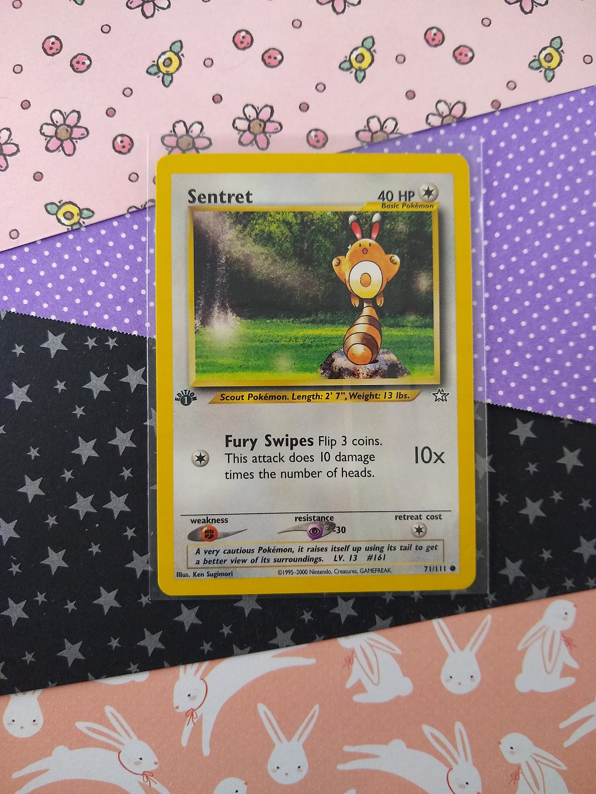 Sentret Pokemon Card