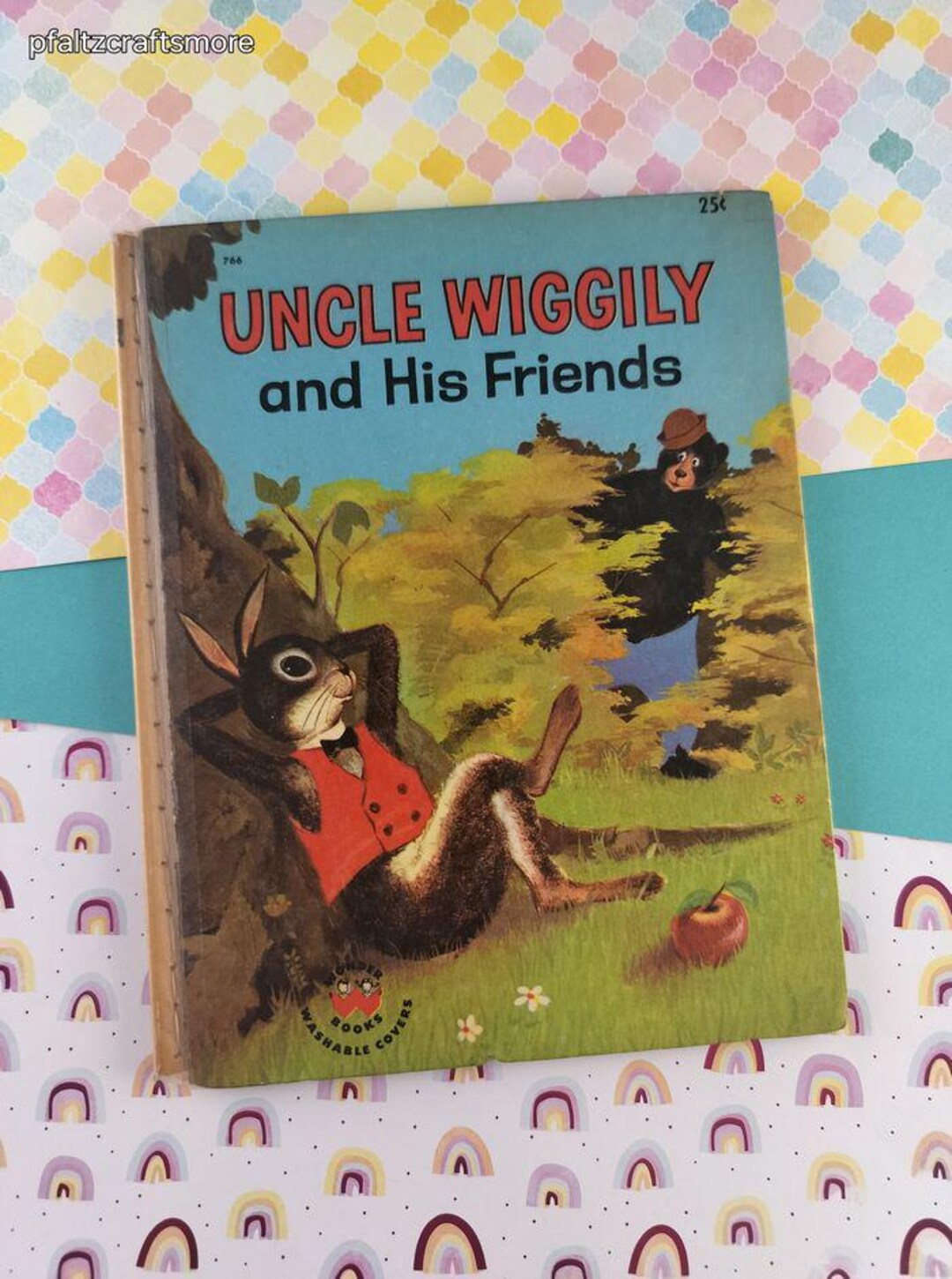 Vintage 1961 Wonder Books Uncle Wiggily and His Friends Hardcover - Etsy