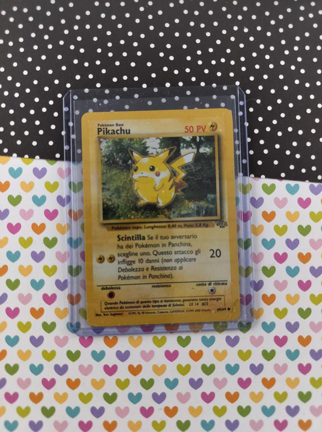 Vintage Common (italian) - Pikachu Jungle Non-holo Pokemon Card 60/64 ...