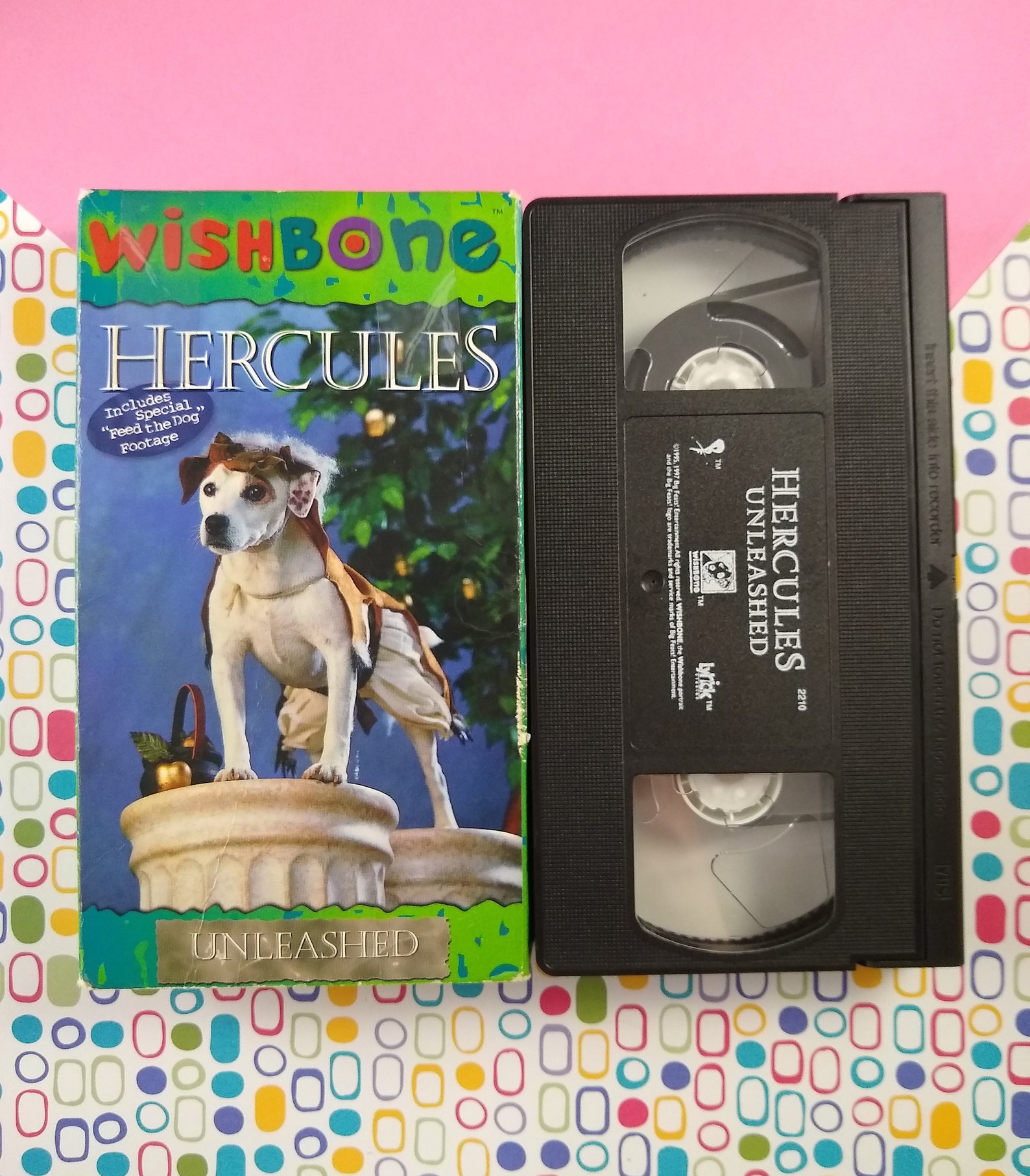 RARE Vintage 1997 Wishbone: Hercules Unleashed VHS Tape Fair - Etsy