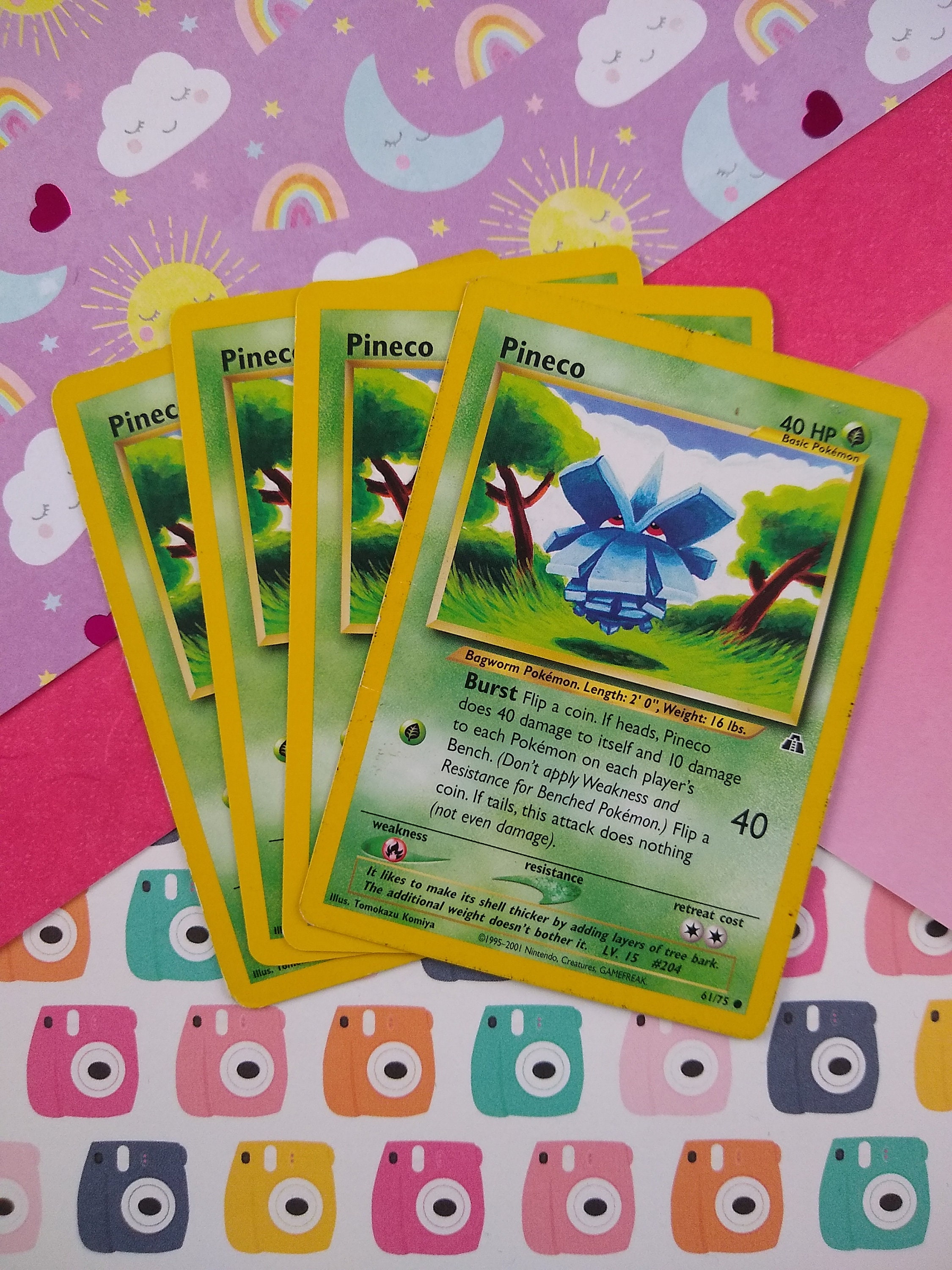 Pokemon Pineco Card
