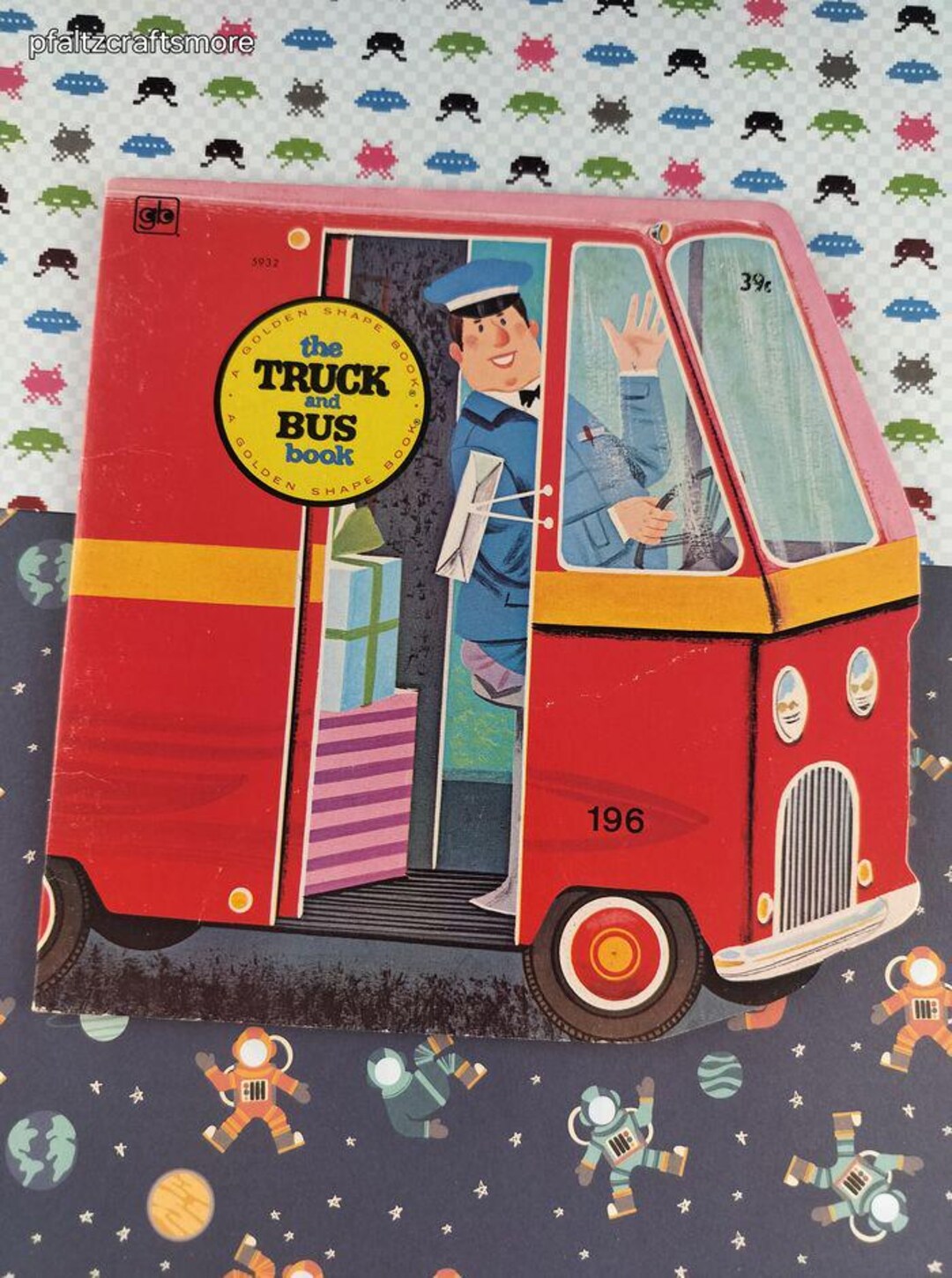 Vintage 1976 Golden Super Shape Book the Truck and Bus Book Softcover ...