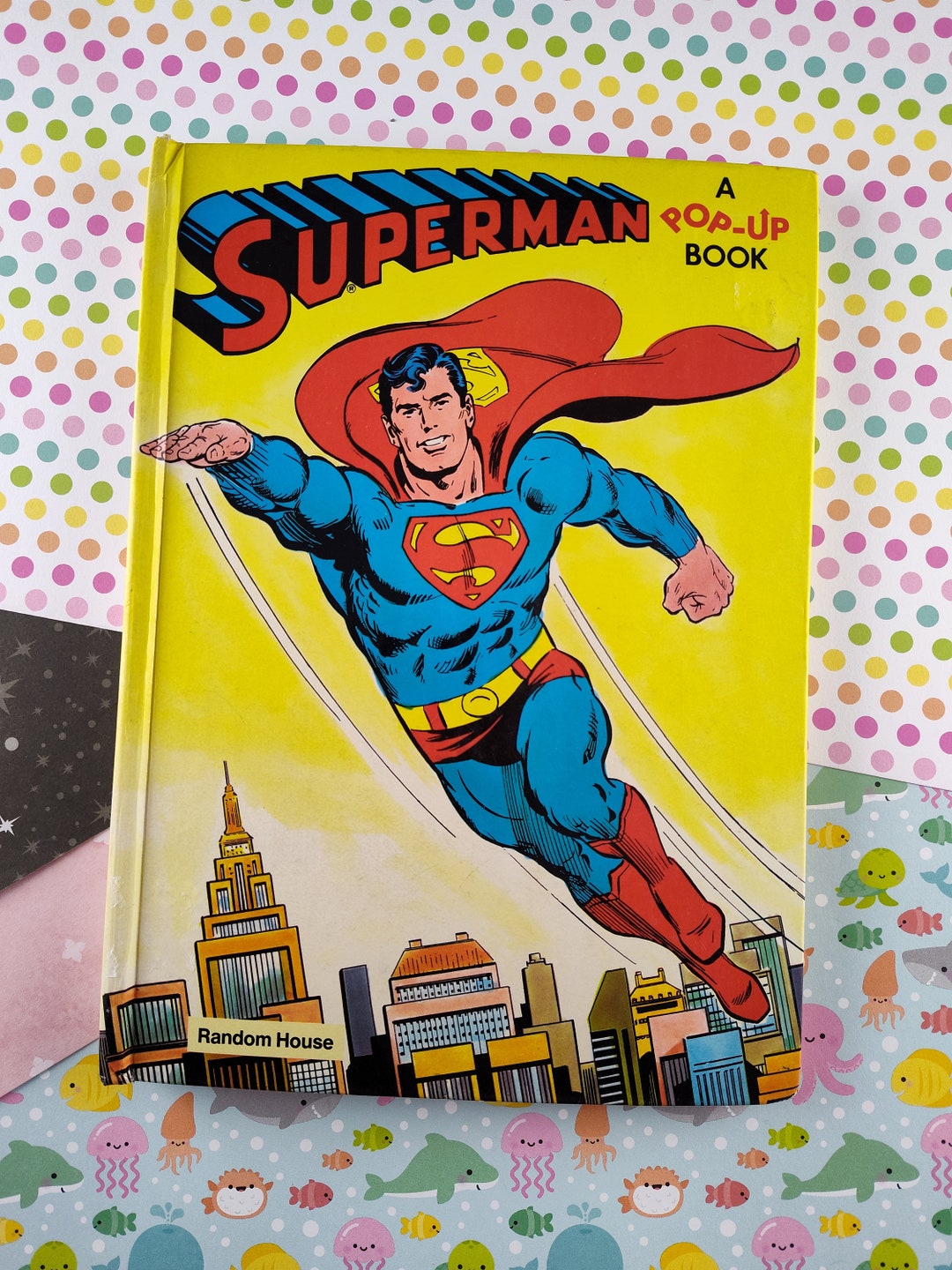 CLEARANCE Vintage 1979 Superman: A Pop-up Book Hardcover, Nice & Clean ...