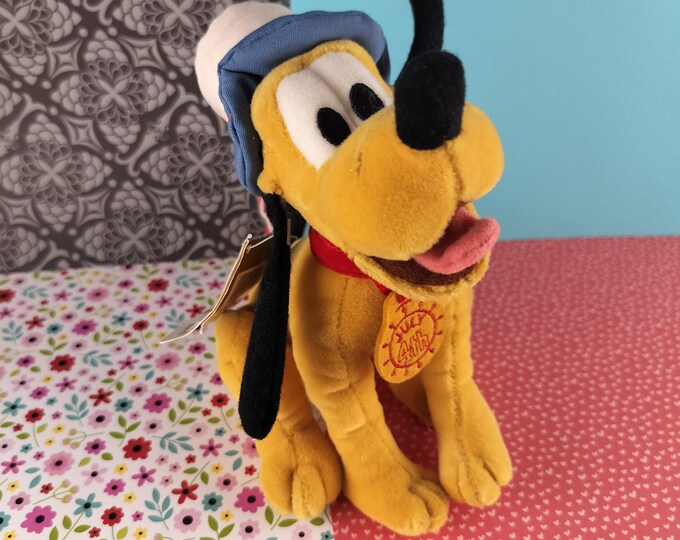 Vintage Walt Disney's Mickey Mouse 4th of July Pluto the Dog Beanbag ...