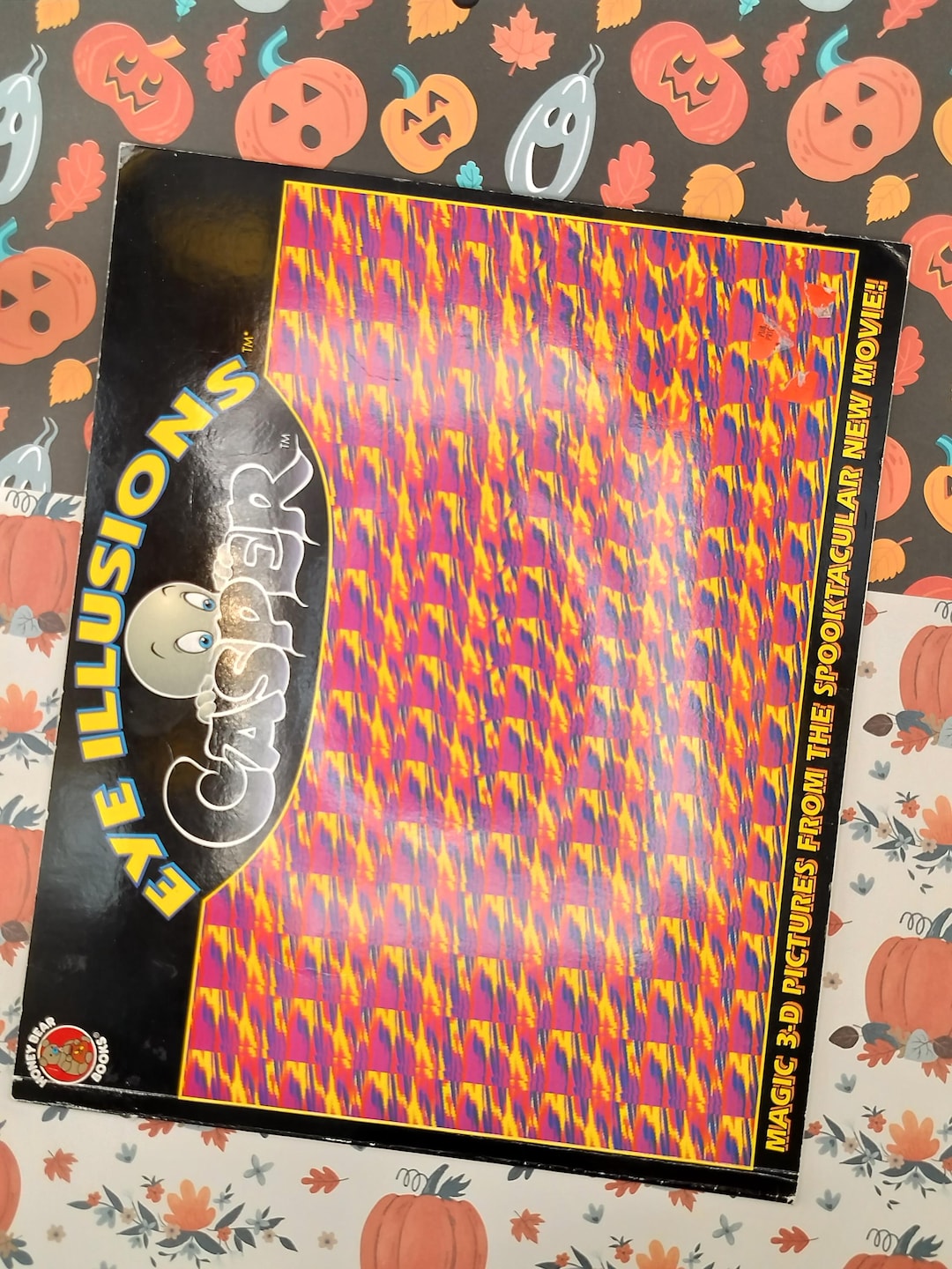 Vintage 1995 Eye Illusions Magic 3-D Pictures Casper Softcover - Etsy