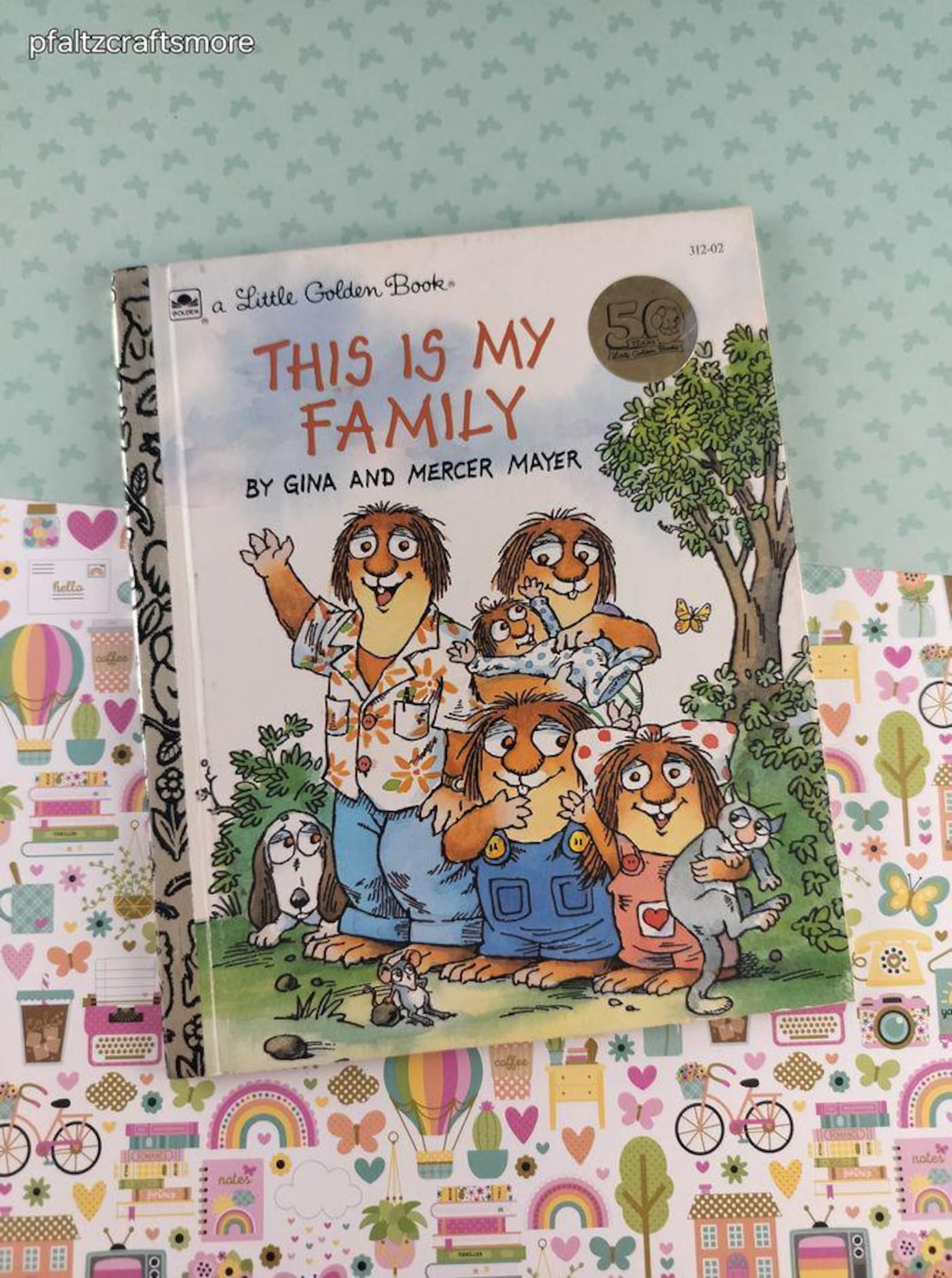 Vintage 1992 Little Golden Book: This is My Family Mercer Mayer ...
