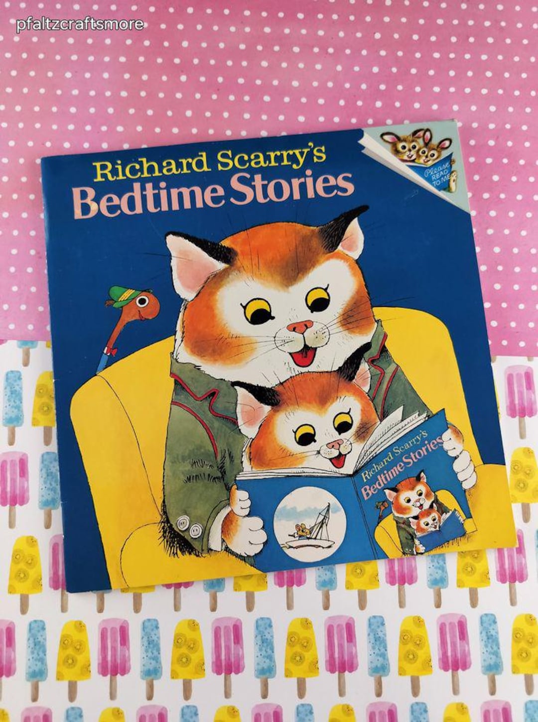 Vintage 1989 Richard Scarry's Bedtime Stories Please Read to Me ...