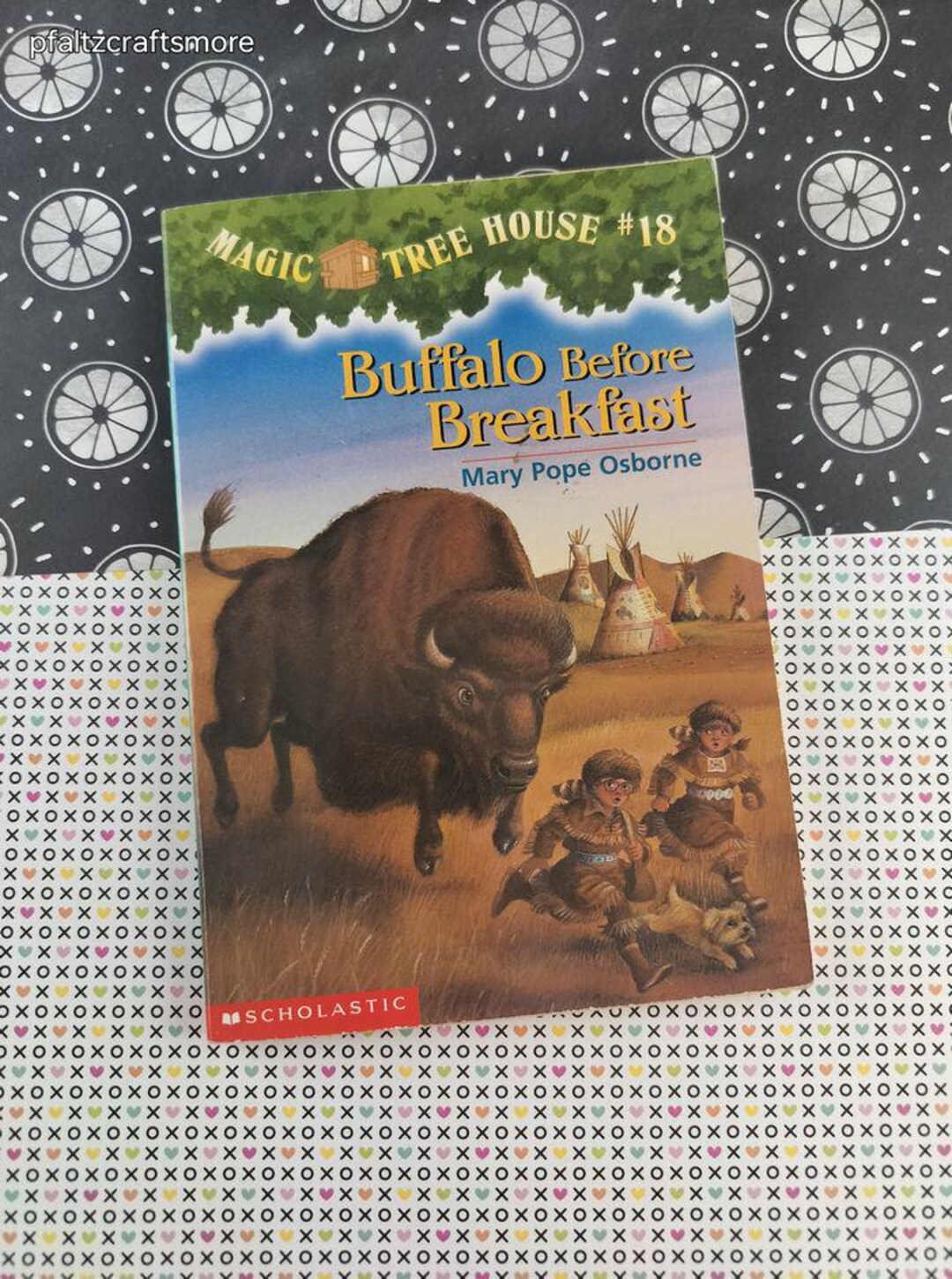 Vintage 1990's Magic Tree House #18 Buffalo Before Breakfast Softcover ...