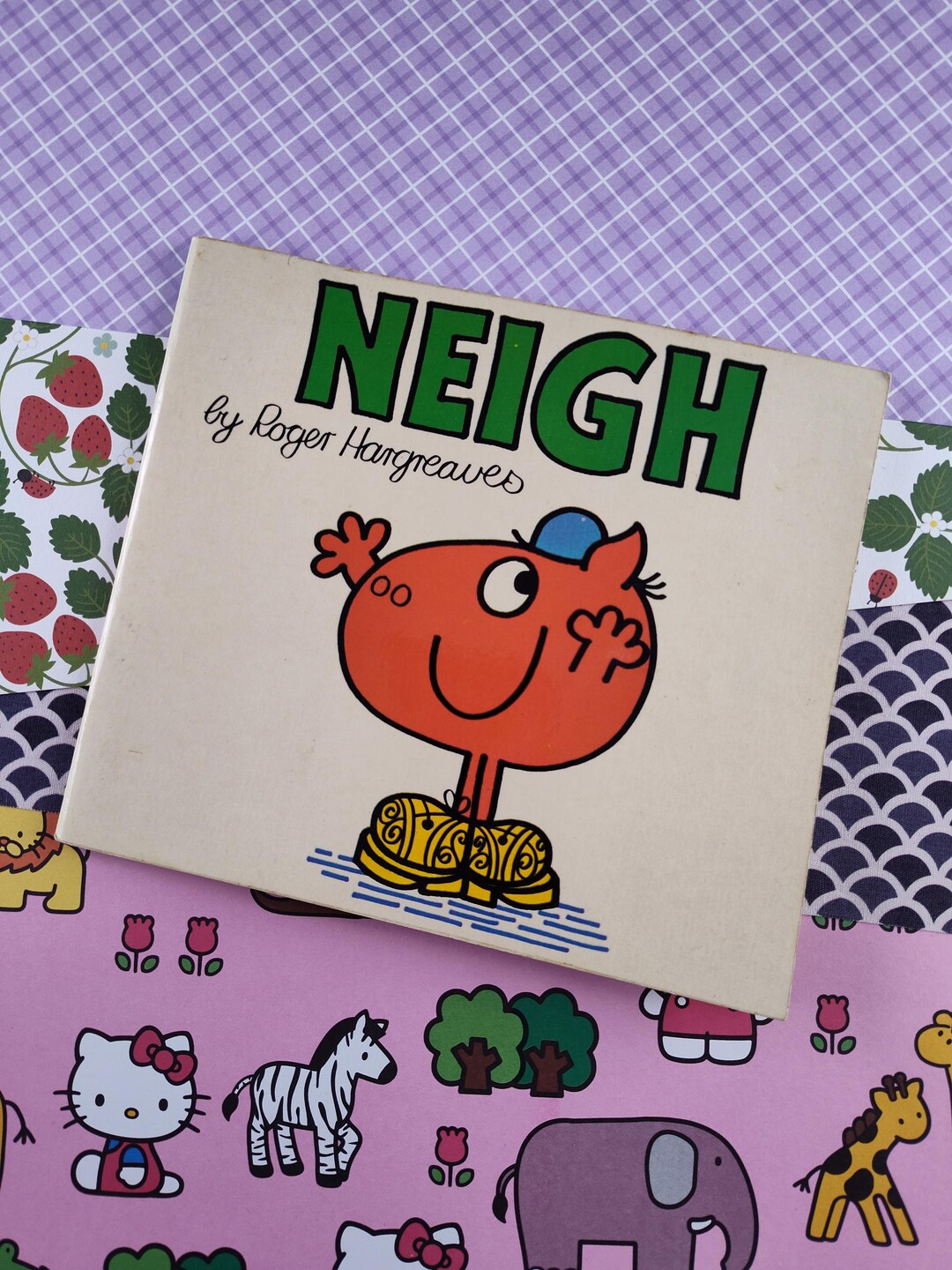 Vintage 1978 Original Timbuctoo Books "neigh" by Roger Hargreaves ...