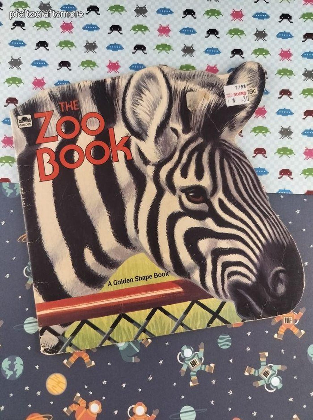 Vintage 1967 Golden Super Shape Book the Zoo Book Softcover - Etsy